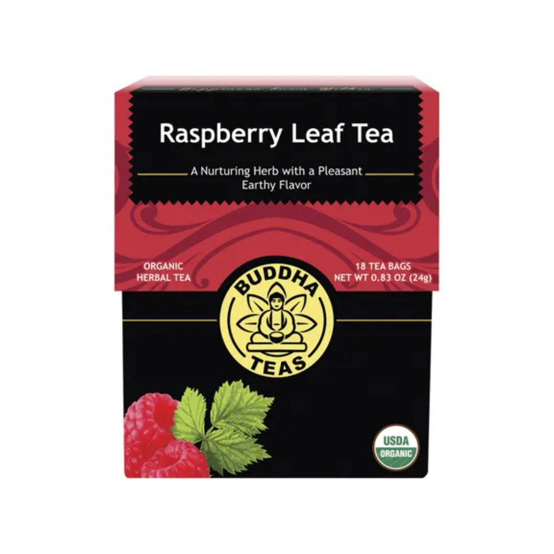 Buddha Teas Organic Herbal Raspberry Leaf Tea 18 Pack – Eco Traders ...