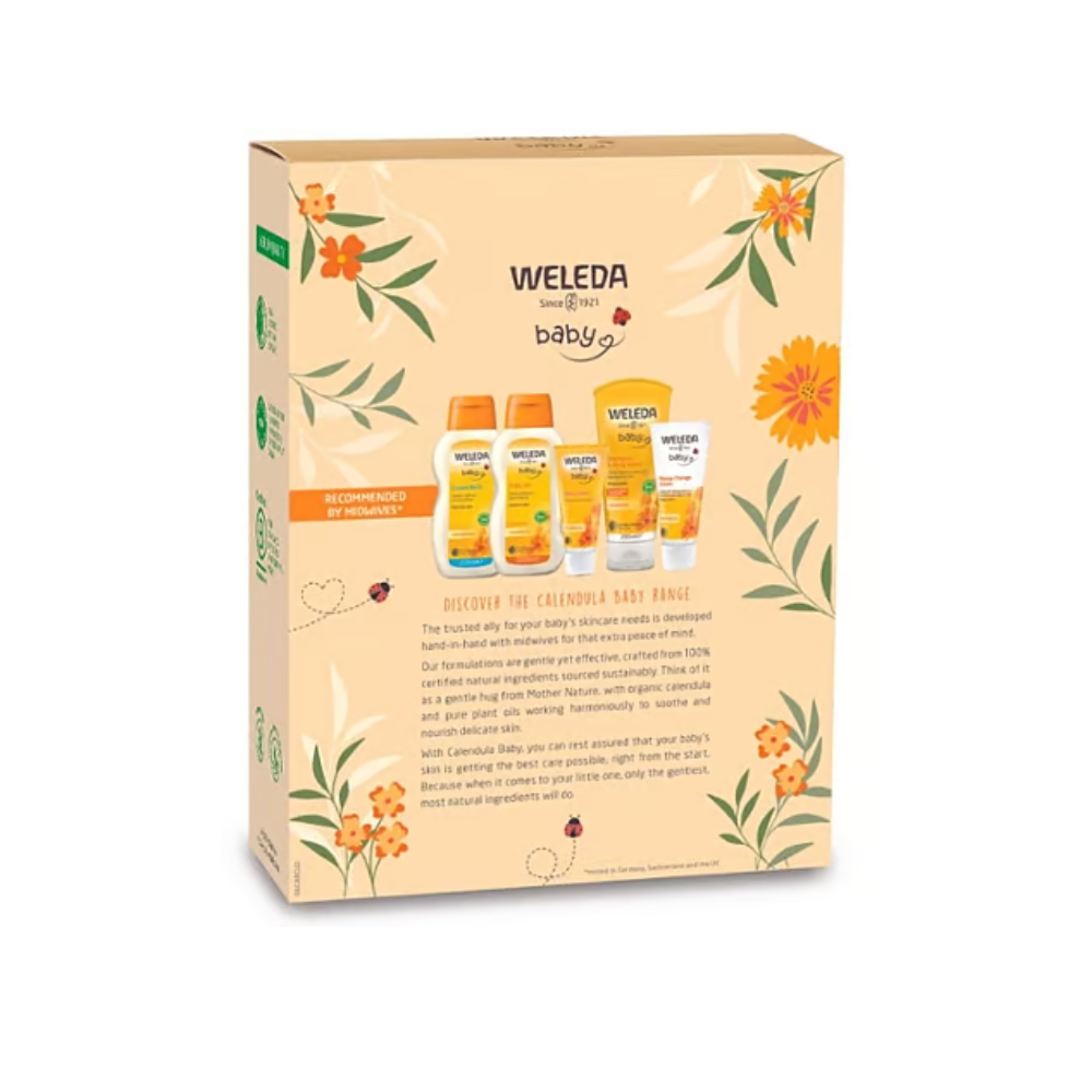 Weleda Baby Calendula Care and Cuddle Baby Pack — Gentle baby care