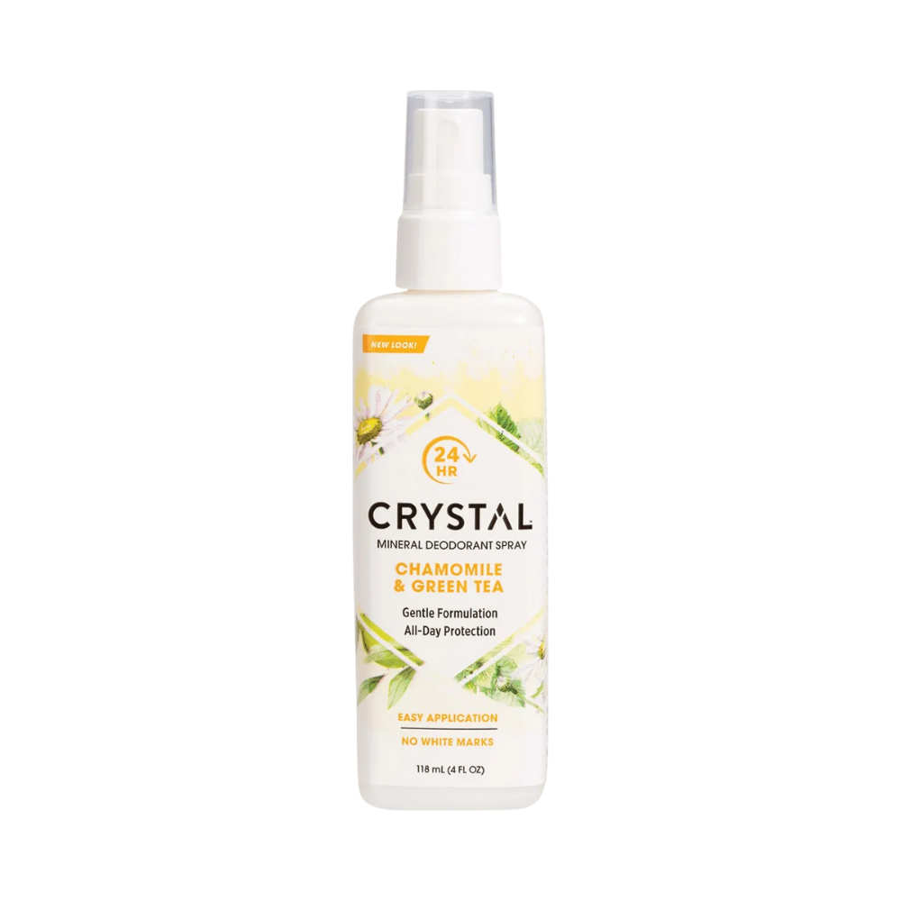 Crystal Deodorant Spray 118ml – Natural Mineral Odour Protection