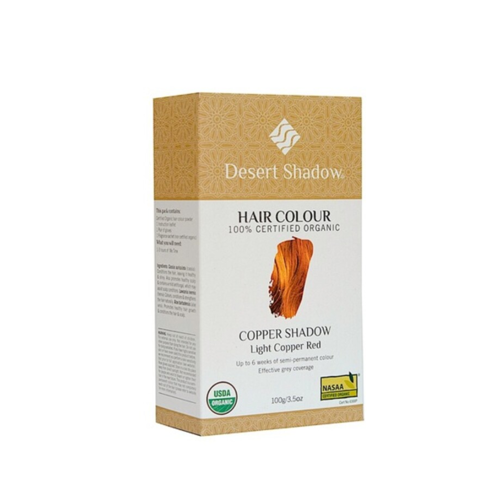 Desert Shadow Copper Shadow 100g – Certified Organic Vegan Hair Colour – Eco Traders Australia