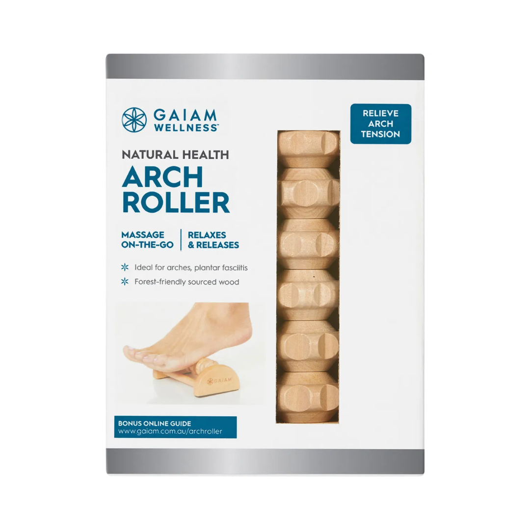 Gaiam Natural Health Arch Roller for Foot Relief – Eco Traders Australia