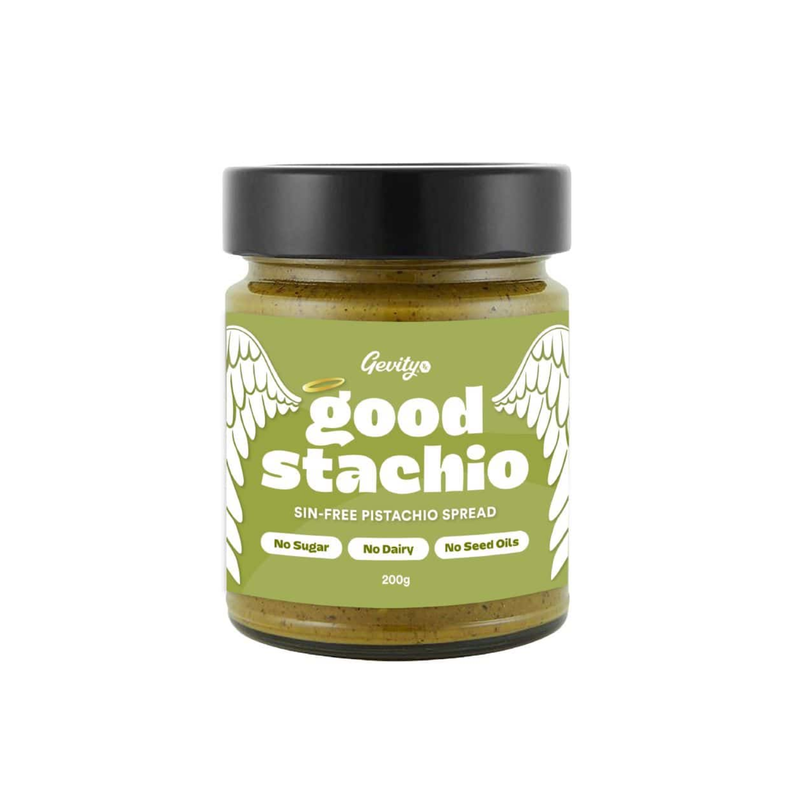 Gevity Rx GOODSTACHIO Pistachio Spread 200g | Sweet, No Added Sugar