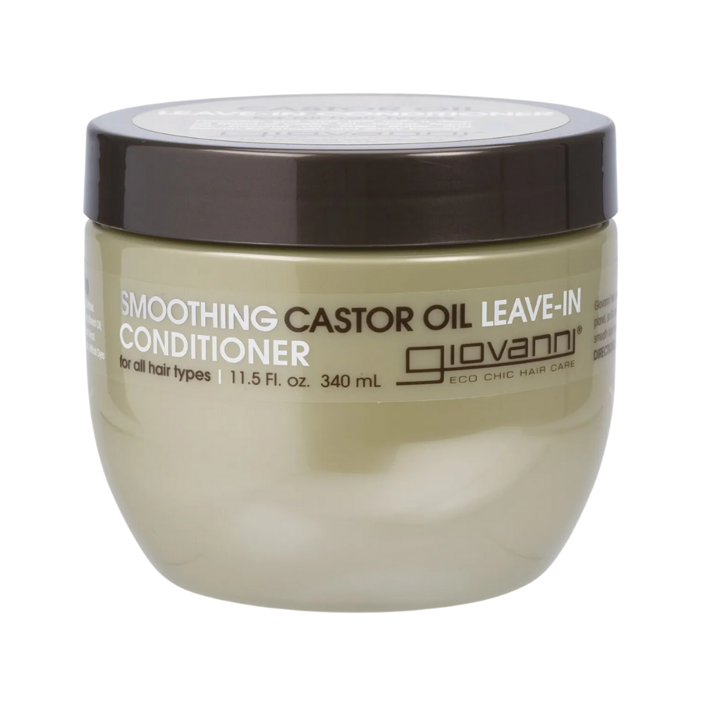 Giovanni Leave-in Conditioner Castor Oil 340ml – Smooth, Soft Hair