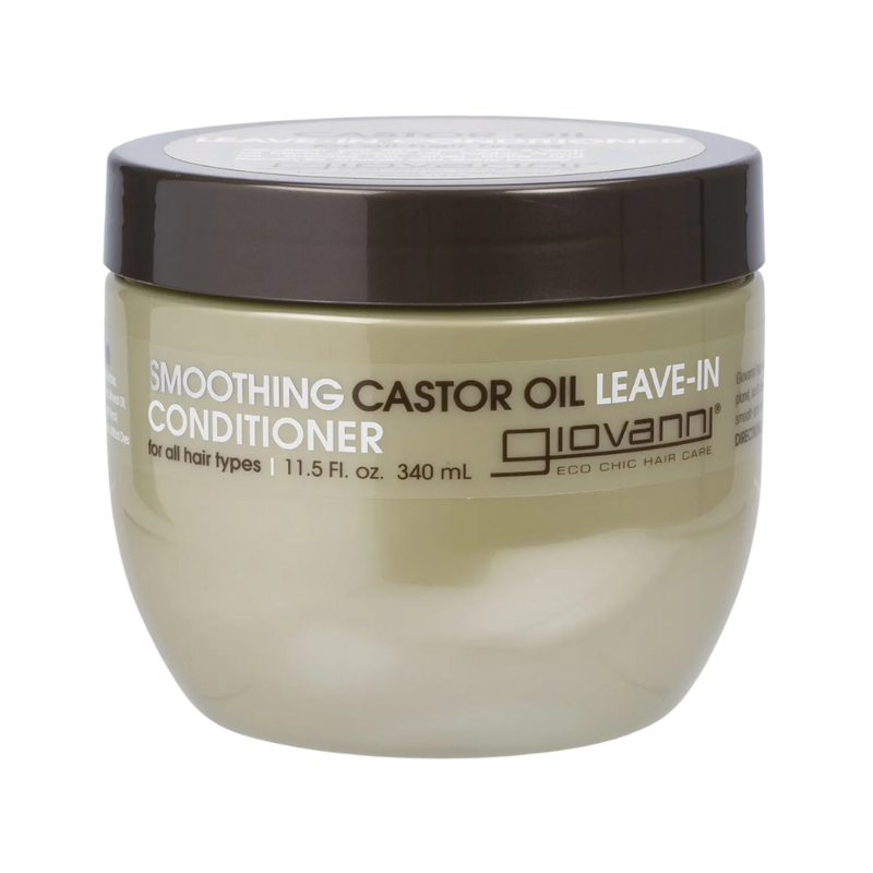 Giovanni Leave-in Conditioner Castor Oil 340ml – Smooth, Soft Hair