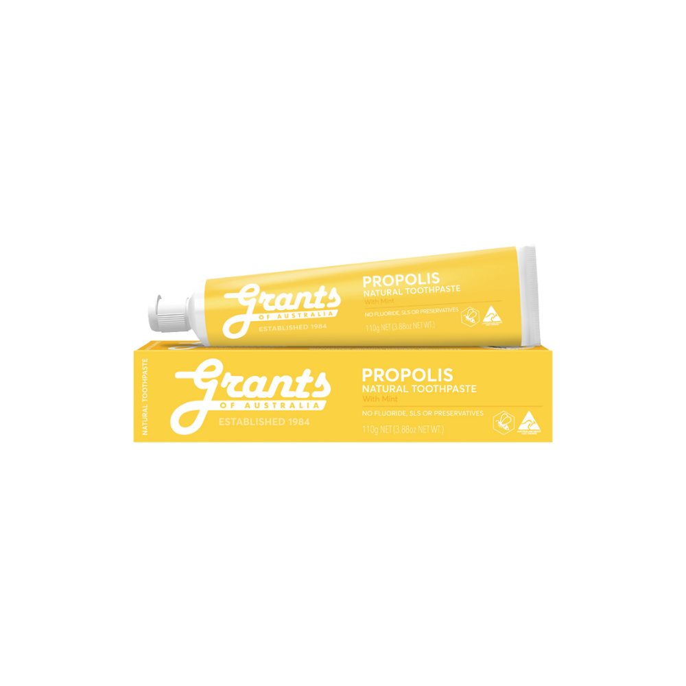 Grants of Australia Natural Toothpaste Propolis with Mint Fluoride Fre