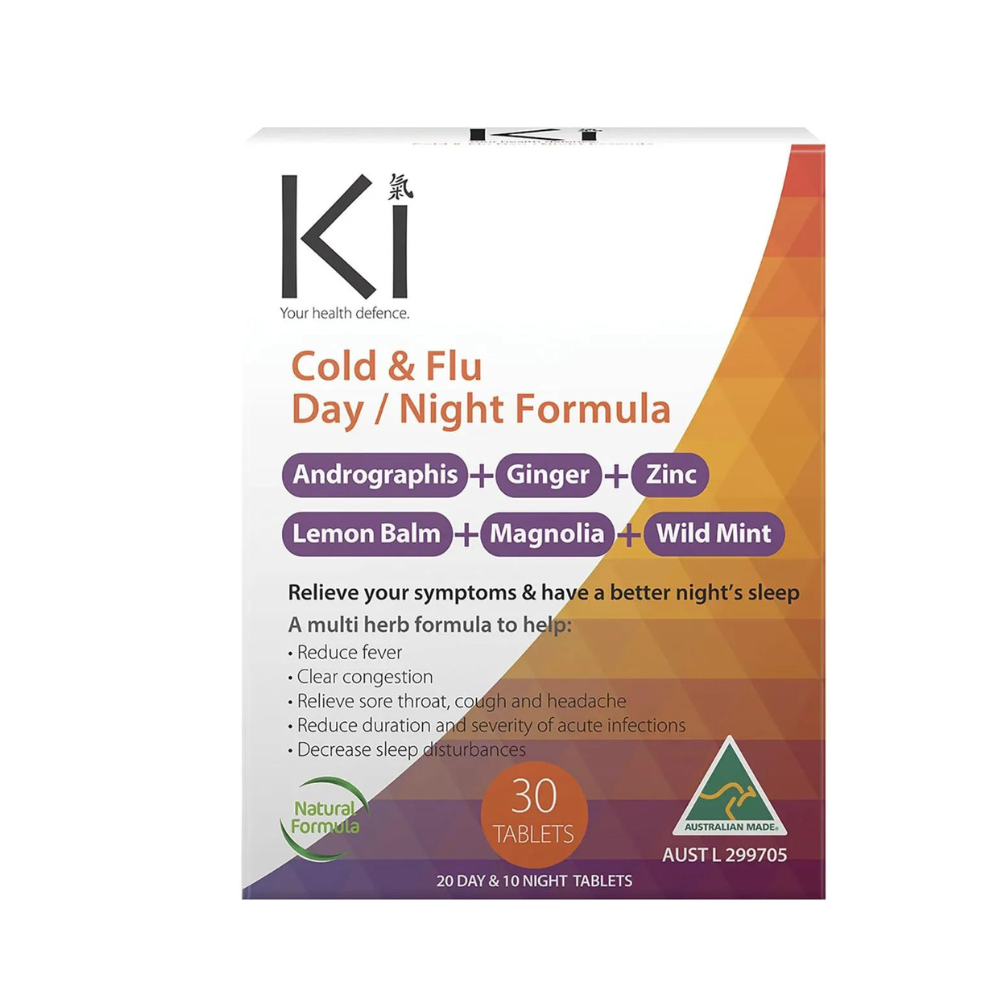 Ki Cold & Flu Day/Night Formula - 30 Tabs – Eco Traders Australia