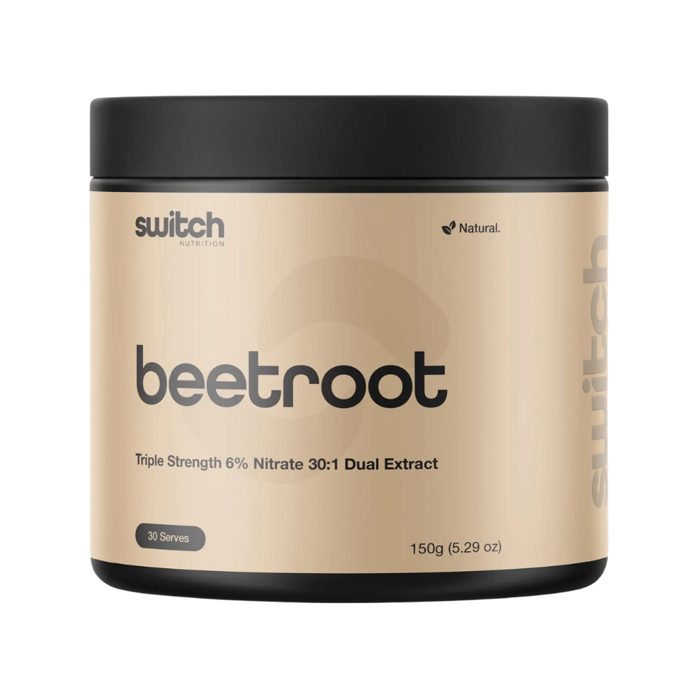 Switch Nutrition Beetroot Triple Strength 6% Nitrate 30:1 Dual Extract